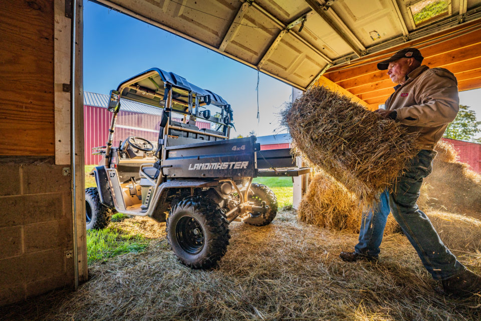Farm In Fall - Landmaster