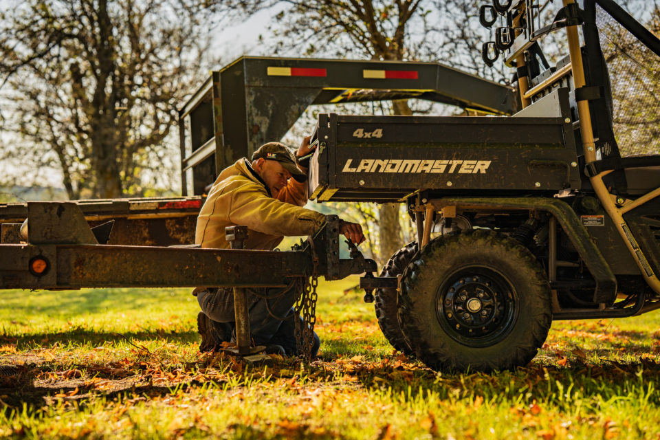 Farm In Fall - Landmaster