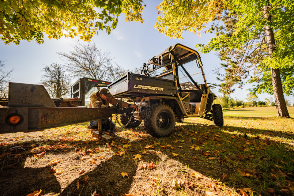 Farm In Fall - Landmaster