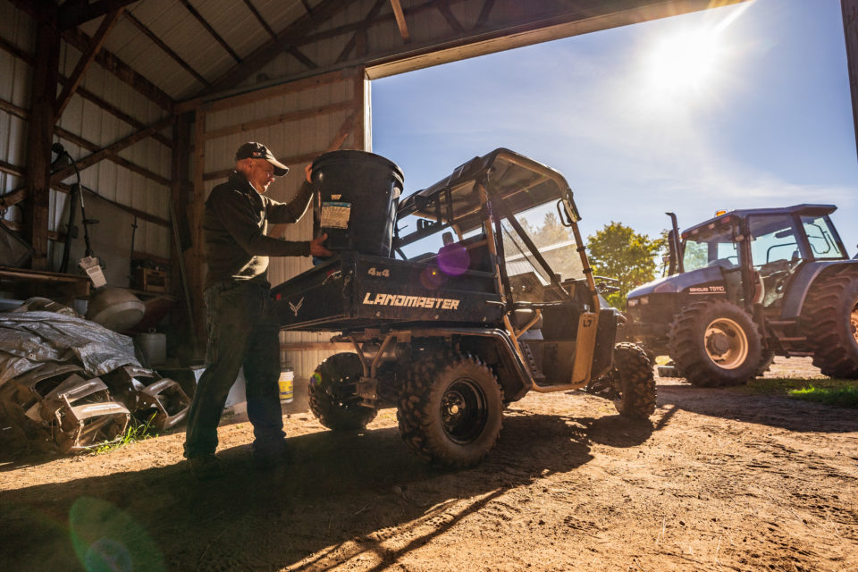 Farm In Fall - Landmaster