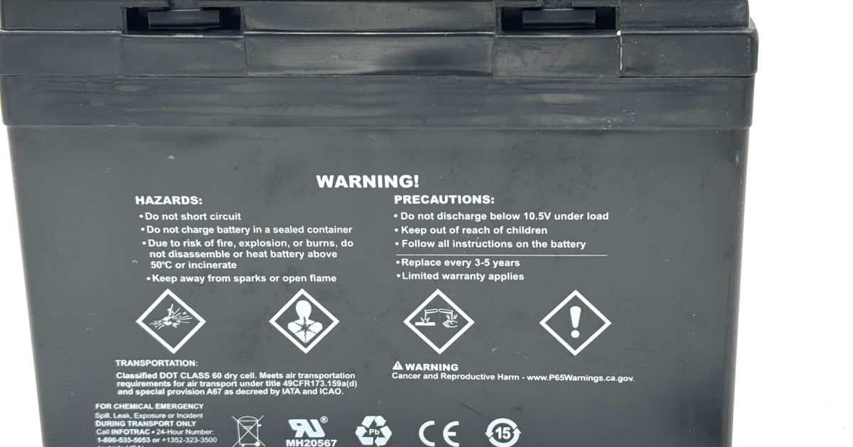 BATTERY - 2-69998 - Landmaster