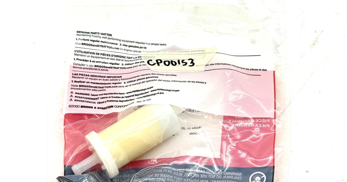 CP00153, FILTER, FUEL - VANGUARD ENGINE - Landmaster