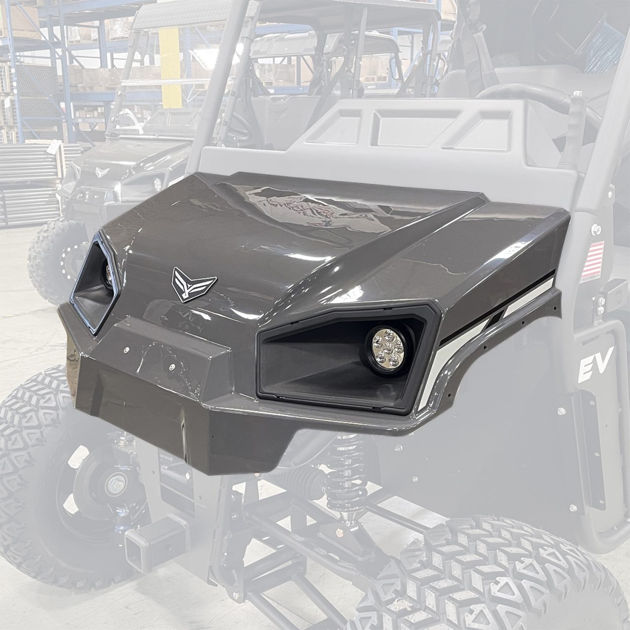 Midnight Blue Hood Assembly - Landmaster